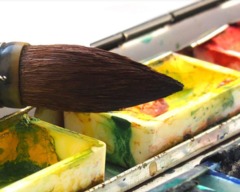 Mi paleta de colores para Acuarela - Sketch-barcelona